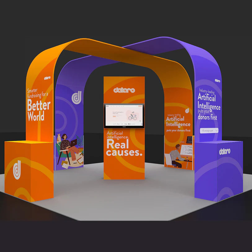 20'x20' Booth Kits – QUATTRO