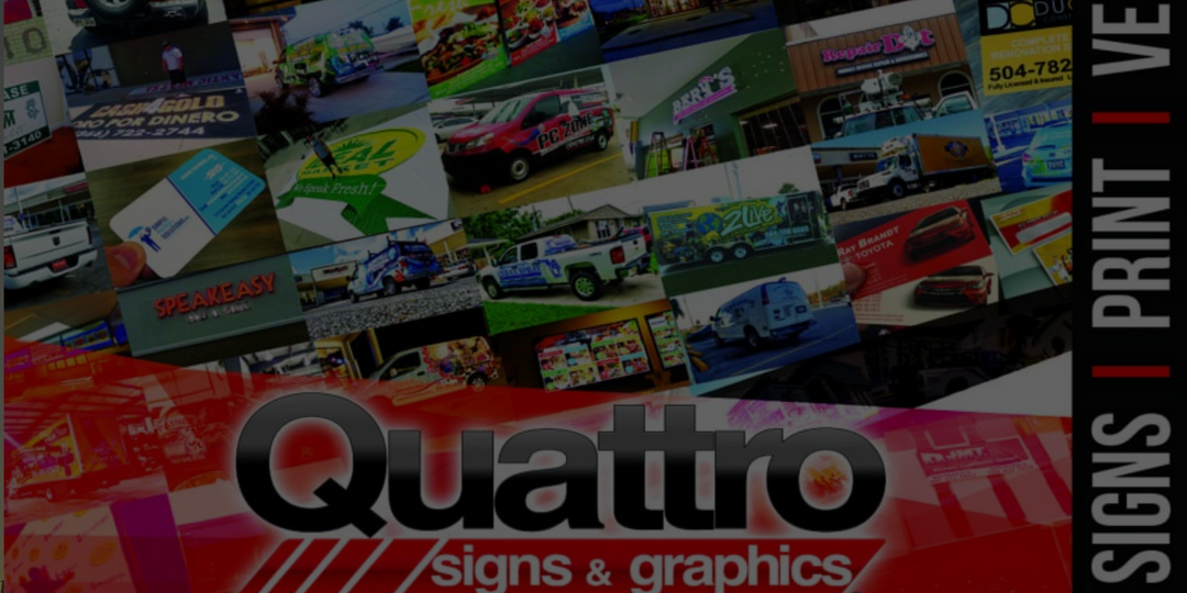 Pole Sign – QUATTRO